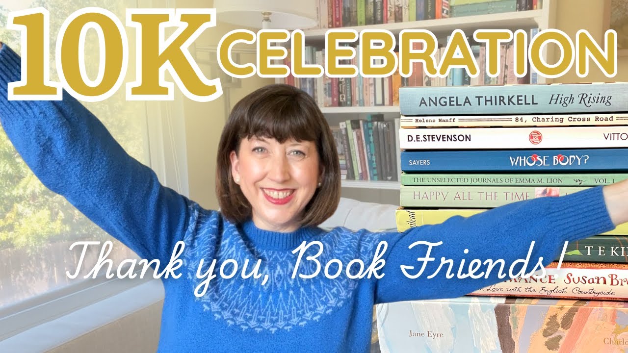The 10 Books That Shaped My Channel 🎉 Celebrating 10K Subscribers 🎉 ...