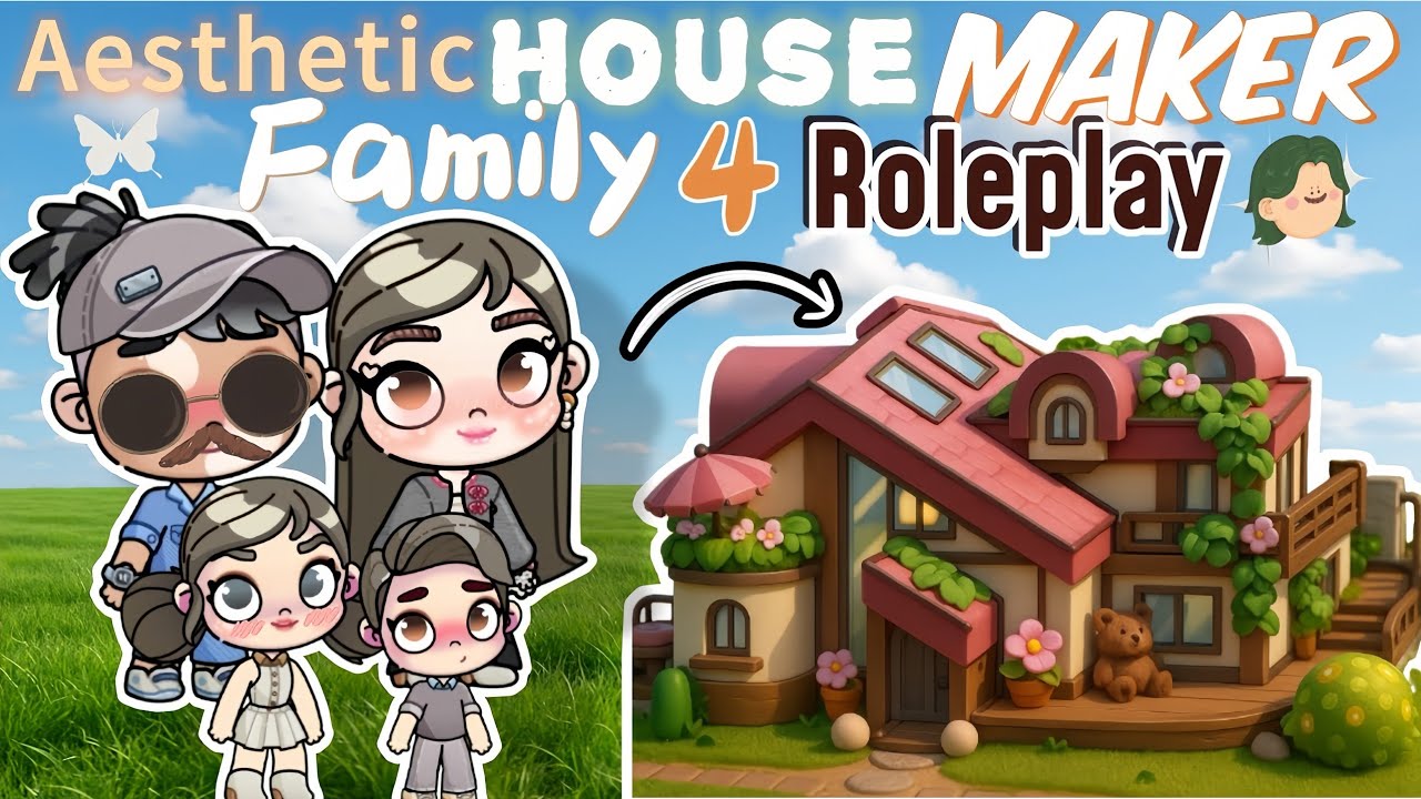 New Aesthetic Design Houses Maker for Family 4 Roleplay in AVATAR WORLD ...