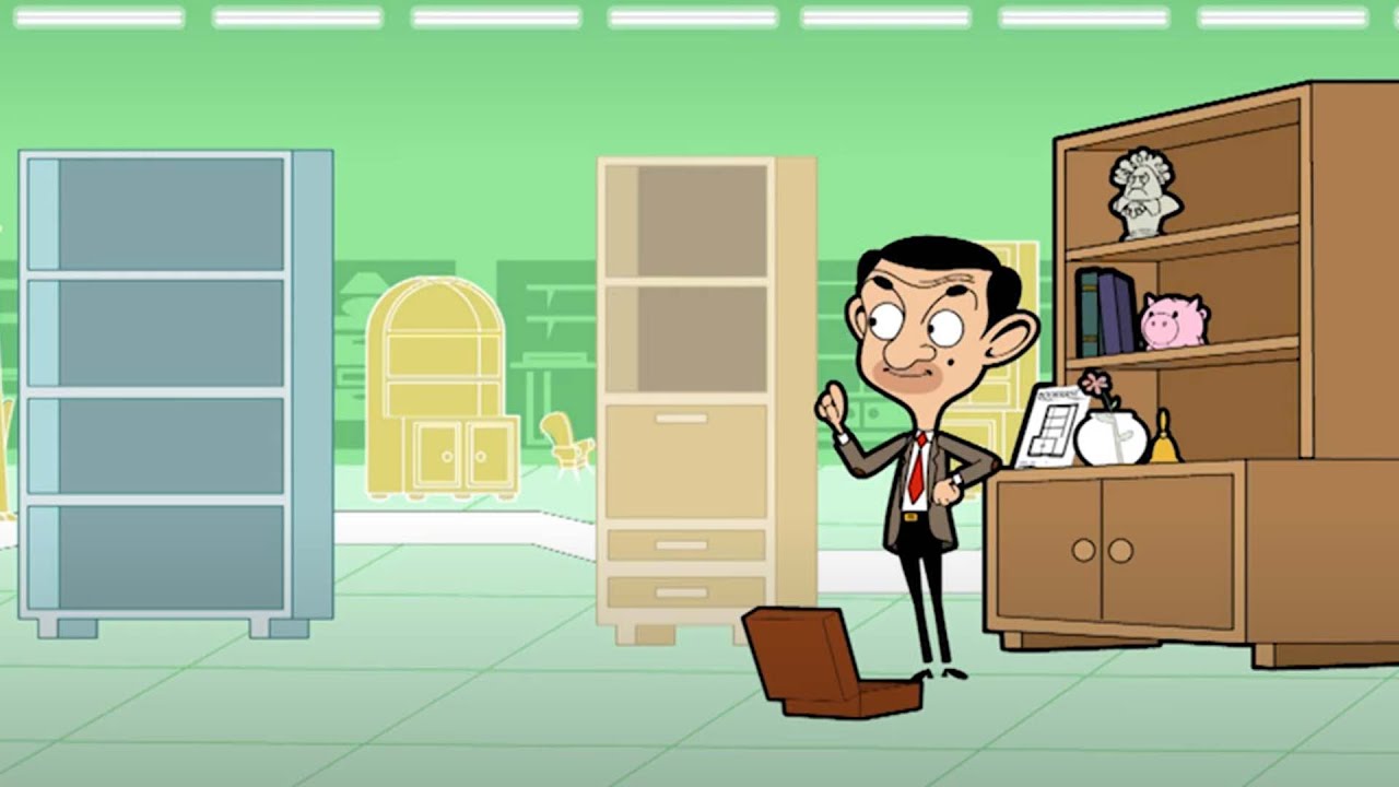 Mr Bean: Furniture Fanatic | Mr Bean Cartoon Season 2 | Funny Clips ...