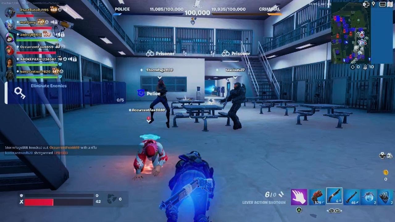 Prison break map Fortnite - YouTube