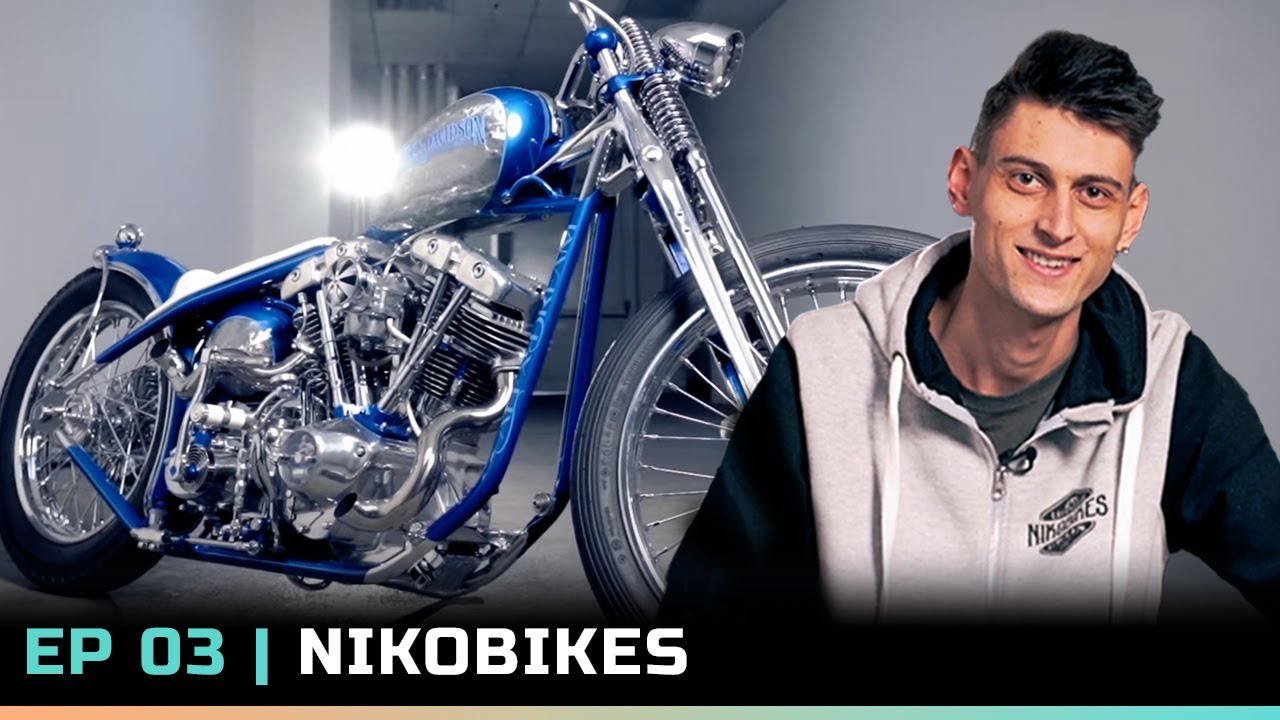 EP 03 | Il nuovo CHOPPER full chrome di Nikobikes in stile Jap! - YouTube