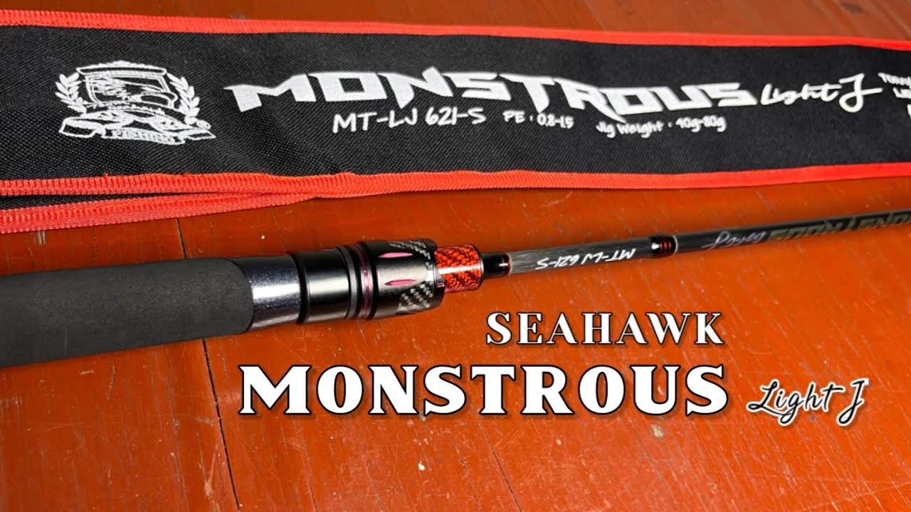 JORAN LIGHT JIGGING SEAHAWK MONSTROUS PE 0.8 - 1.5 LB || Review - YouTube