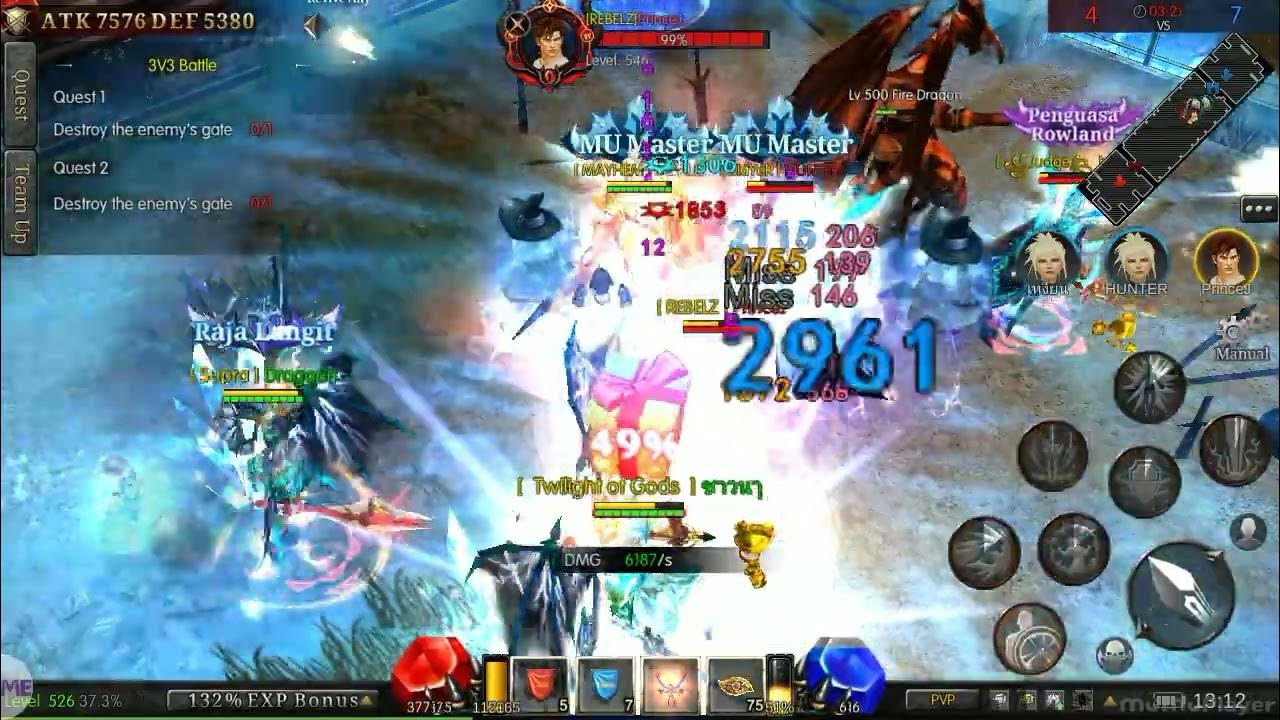 MU Asension - MEVIUS - 3V3 (เกมพลิก) 27/12/24 - YouTube