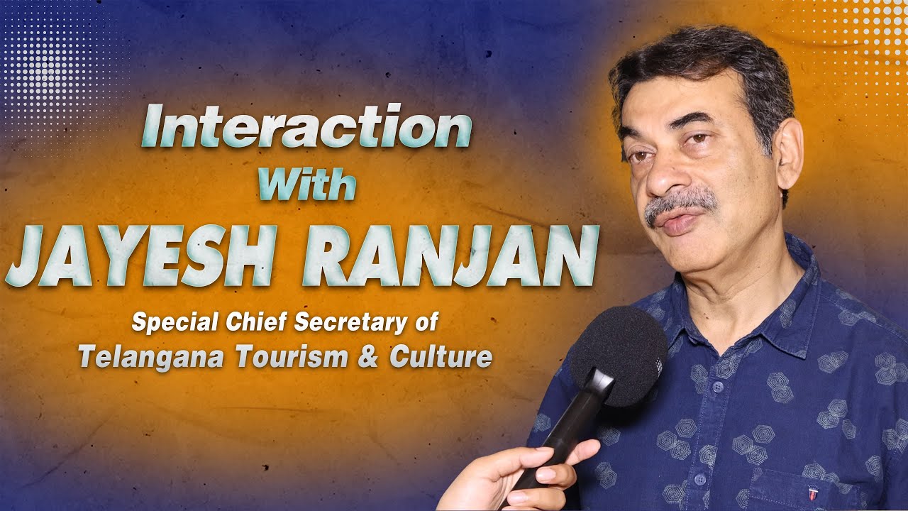 Jayesh Ranjan on Miss World in Telangana | A New Global Hotspot & Message for Miss India - YouTube