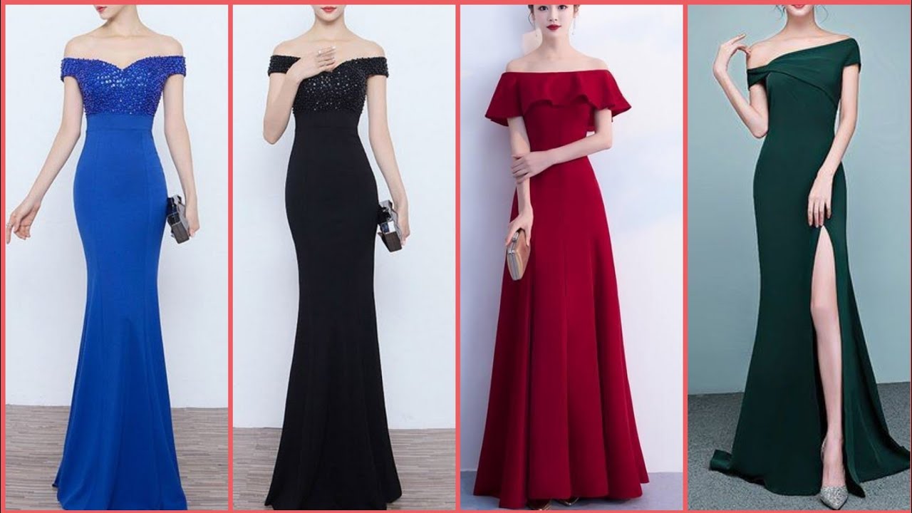 Gorgeous Fabulous And Elegant Stylish Long Evening Gown /Prom Dresses ...