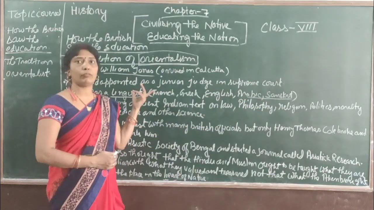 Class- 8th / History Chapter-7 ( Civilizing The Native Educating The ...