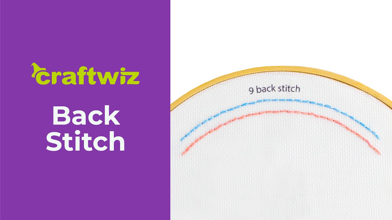 9. Back Stitch - YouTube