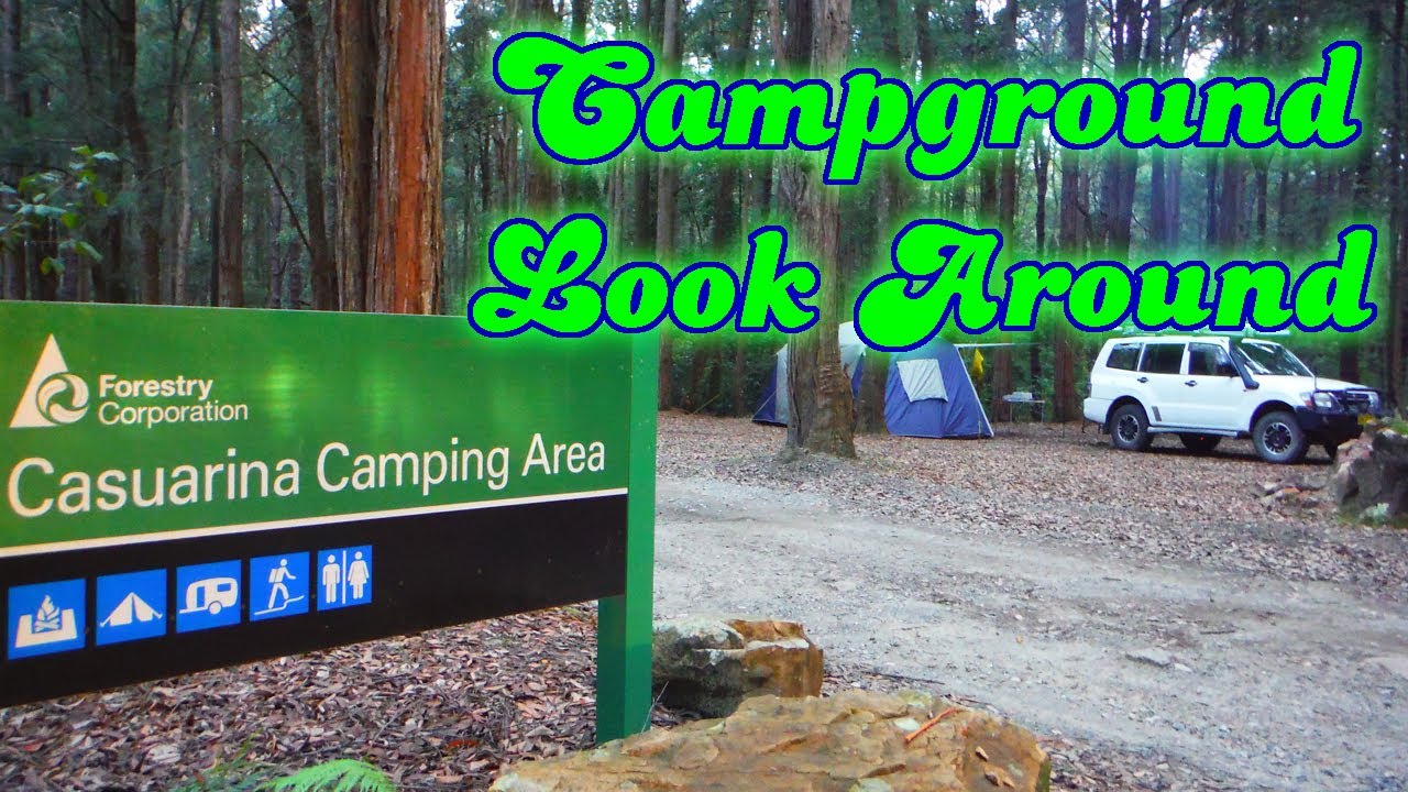 Campground Look Around - Casuarina Campground - YouTube