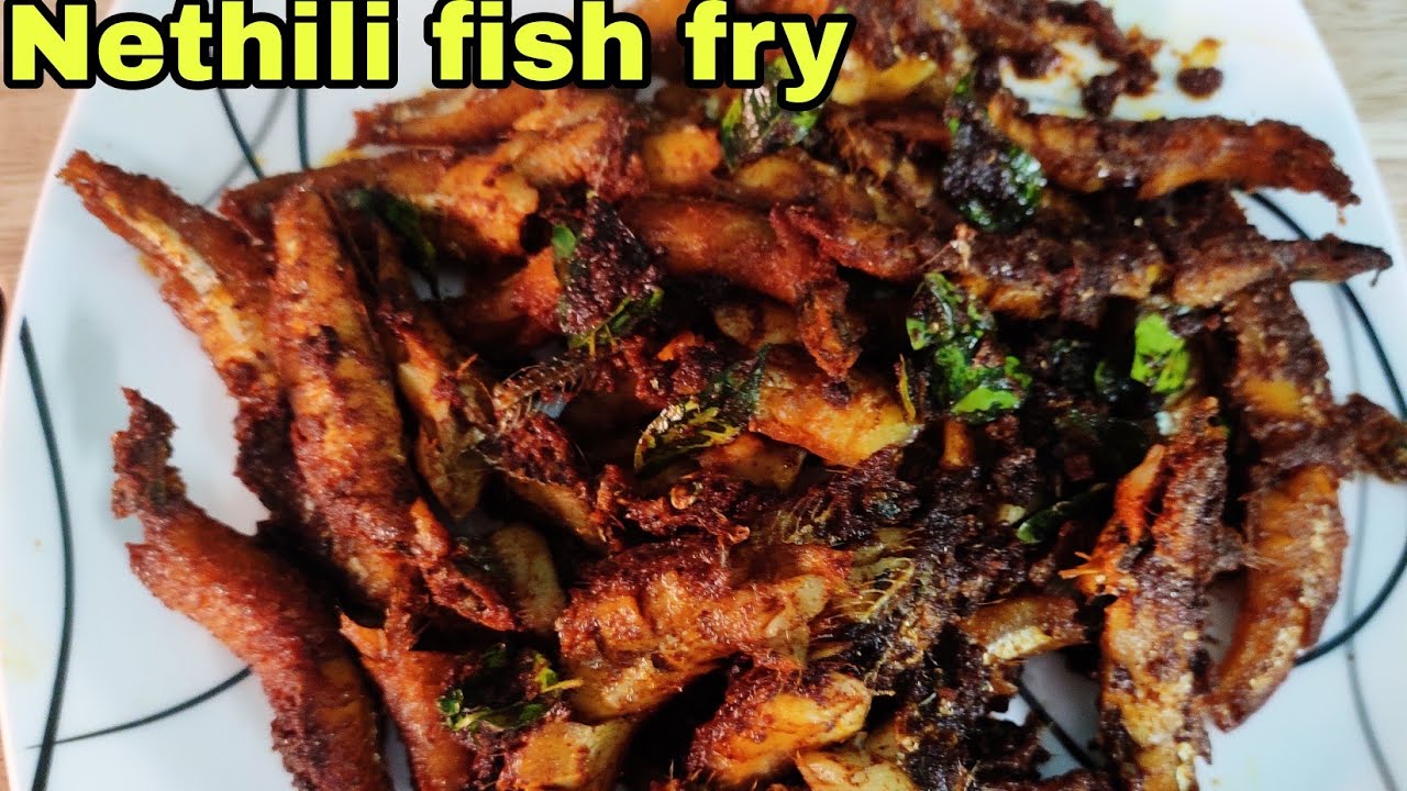 Nethili fish fry/Nethili fry recipe - YouTube