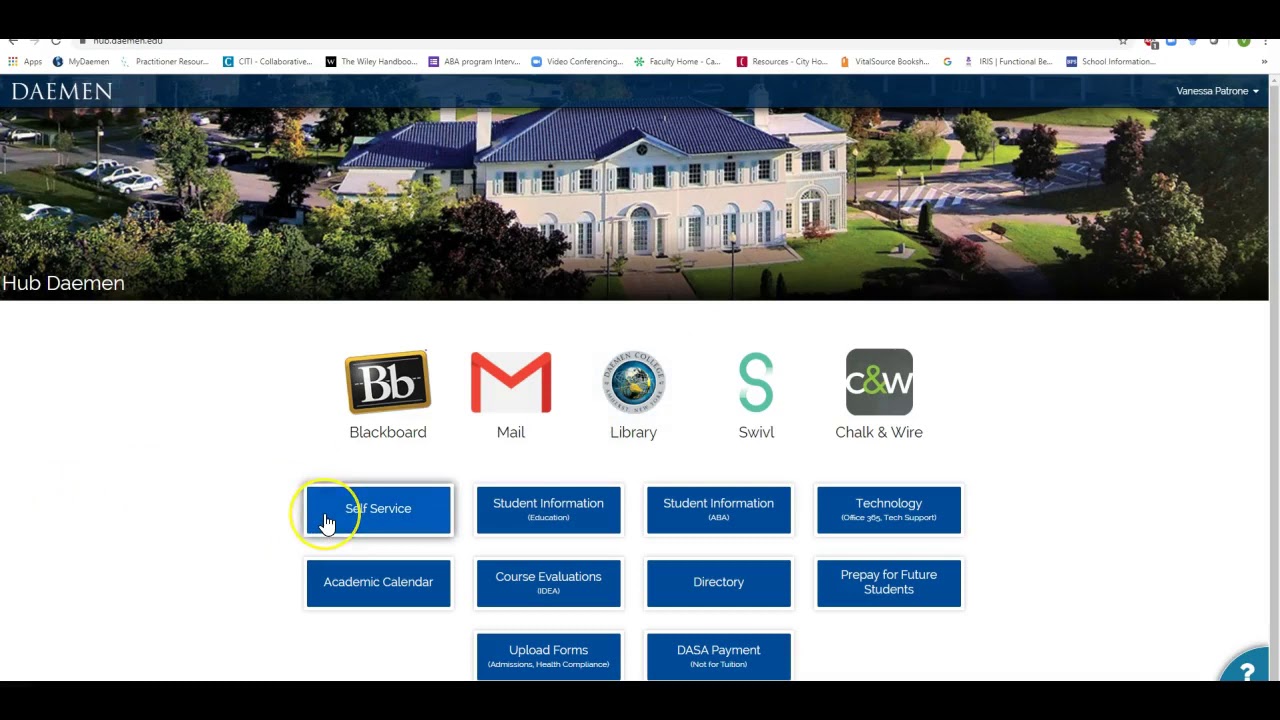 HUB Daemen edu tutorial - YouTube