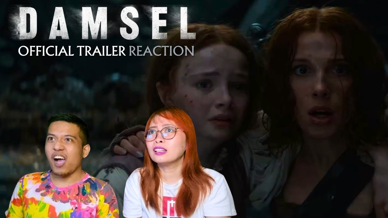 Damsel Official Trailer Reaction - YouTube