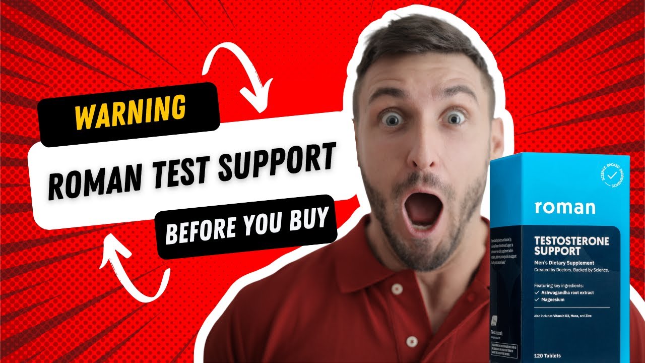 Honest Roman Testosterone Support Review - YouTube