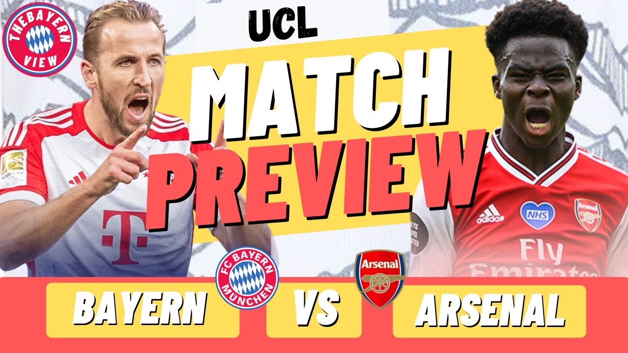 Bayern Munich Vs Arsenal Preview - Champions League - Preview + Line up ...