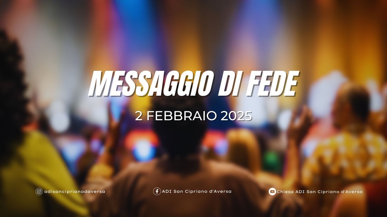 Daniele Di Iorio - Messaggio di Fede | 2 Febbraio 2025 - YouTube