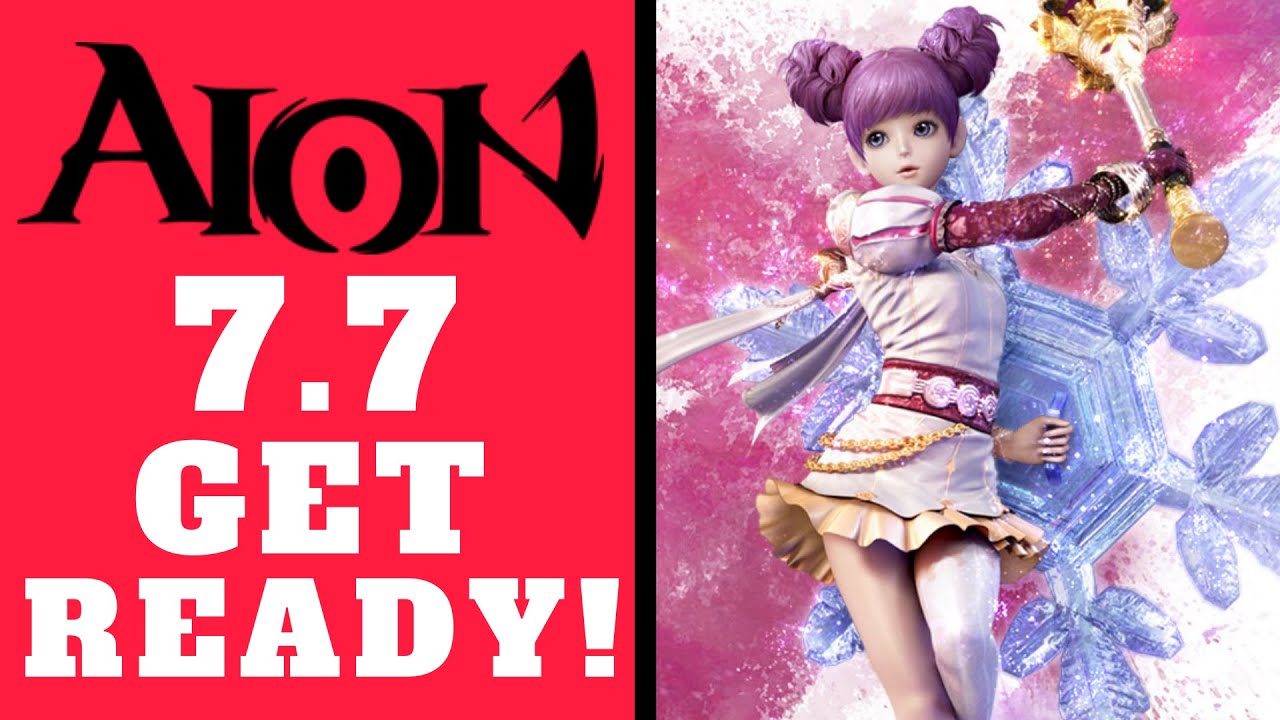 AION 7.7 - 5 Things You Should Do To PREPARE FOR NEW 7.7 UPDATE! (Aion ...