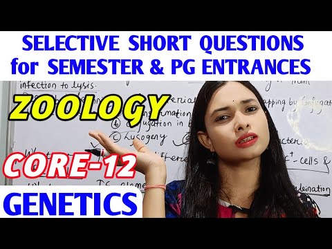 🎯SELECTION SHORT NOTES|| CORE-12 GENETICS|| Most Important for both ...