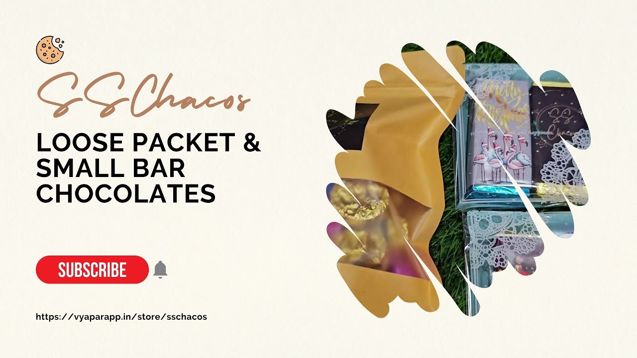 Preparing 250gms packet & Small bar Chocolates for the customer - YouTube