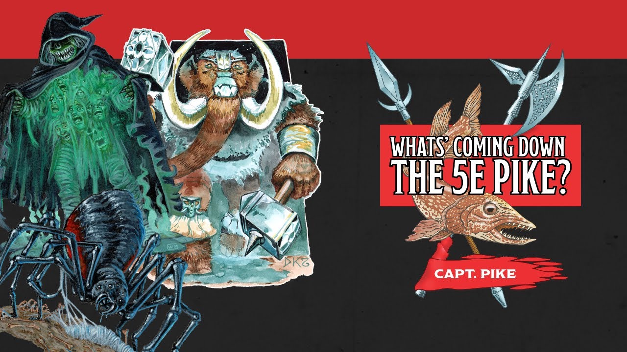 Monsters, Monsters, Monsters! -- What's Coming Down the 5E Pike - YouTube