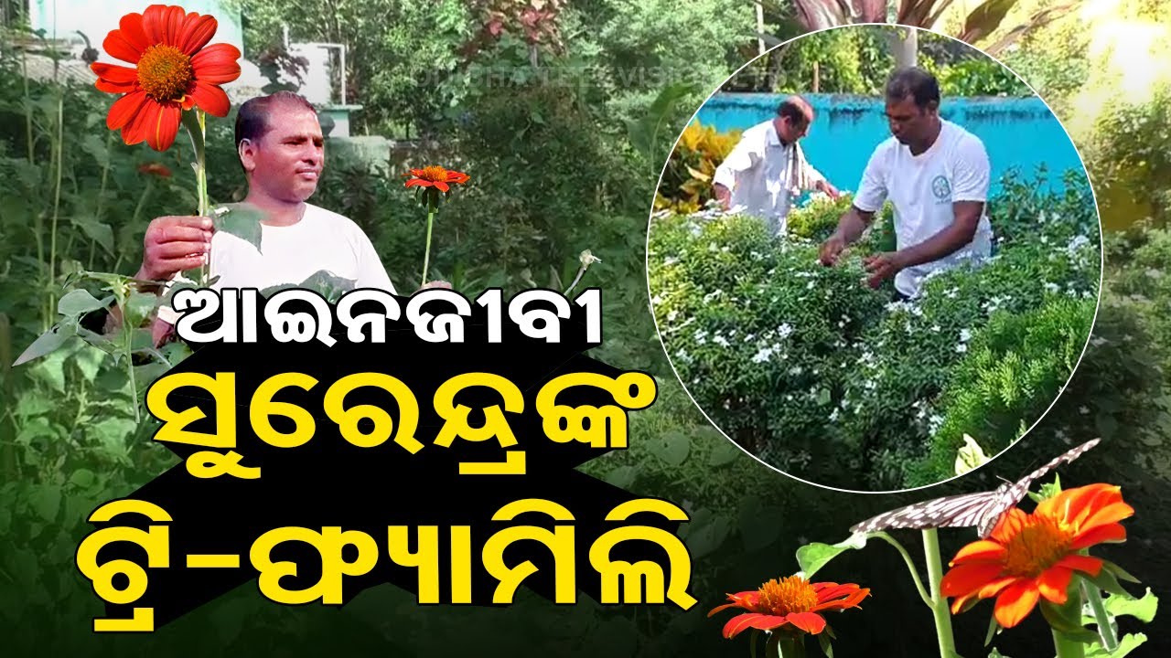 Meet ‘Tree Man’ of Bhadrak who has dedicated his life to tree ...