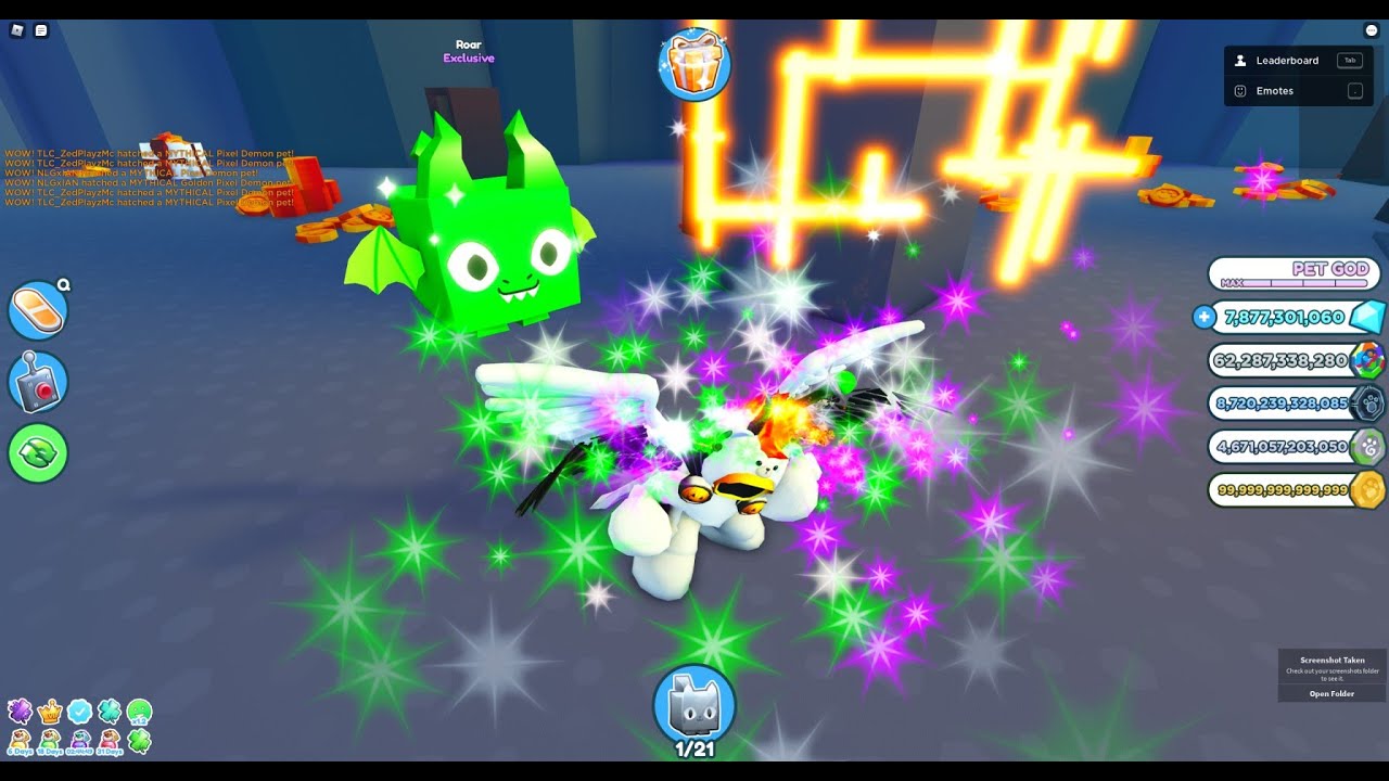 HUGE DRAGON! Pet Simulator X - YouTube