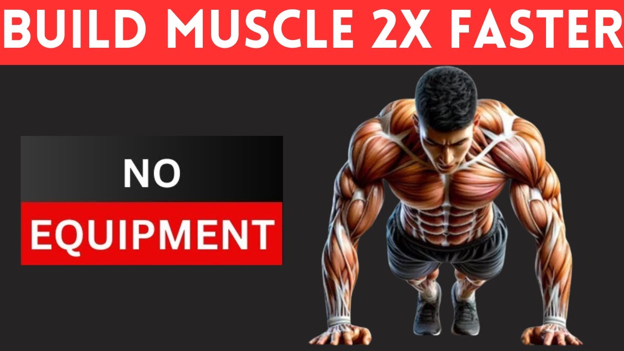 Build Muscle FAST At Home With These 6 Bodyweight Exercises! - YouTube