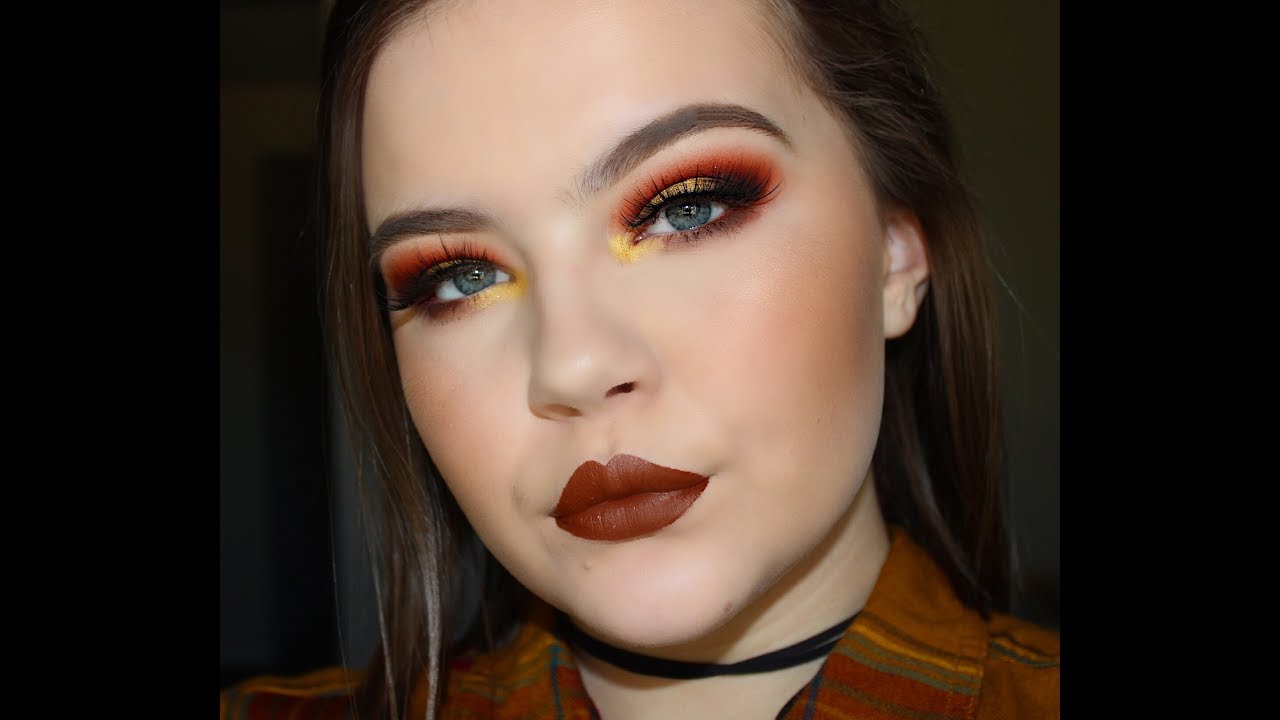 Thanksgiving Day Makeup Tutorial | Madison Lee - YouTube