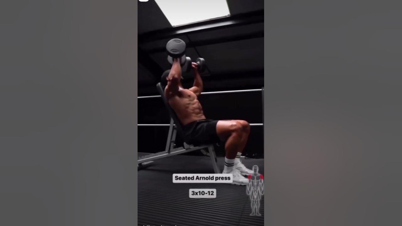Best Exercise Shoulder To Add To Your Routine ๐ช๐ช Video Gymmotivation