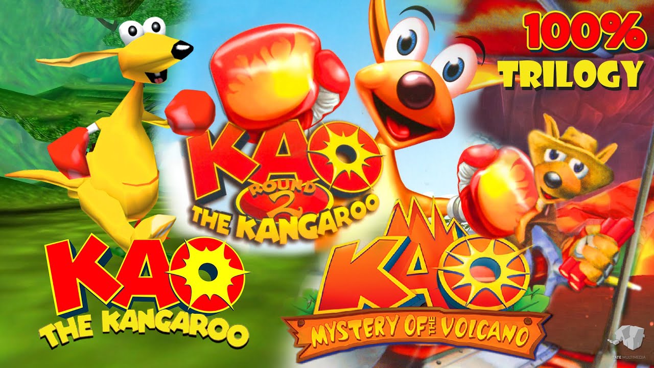 Kao the Kangaroo Trilogy (ALL 3 Main Games) - 100% Walkthrough - No ...