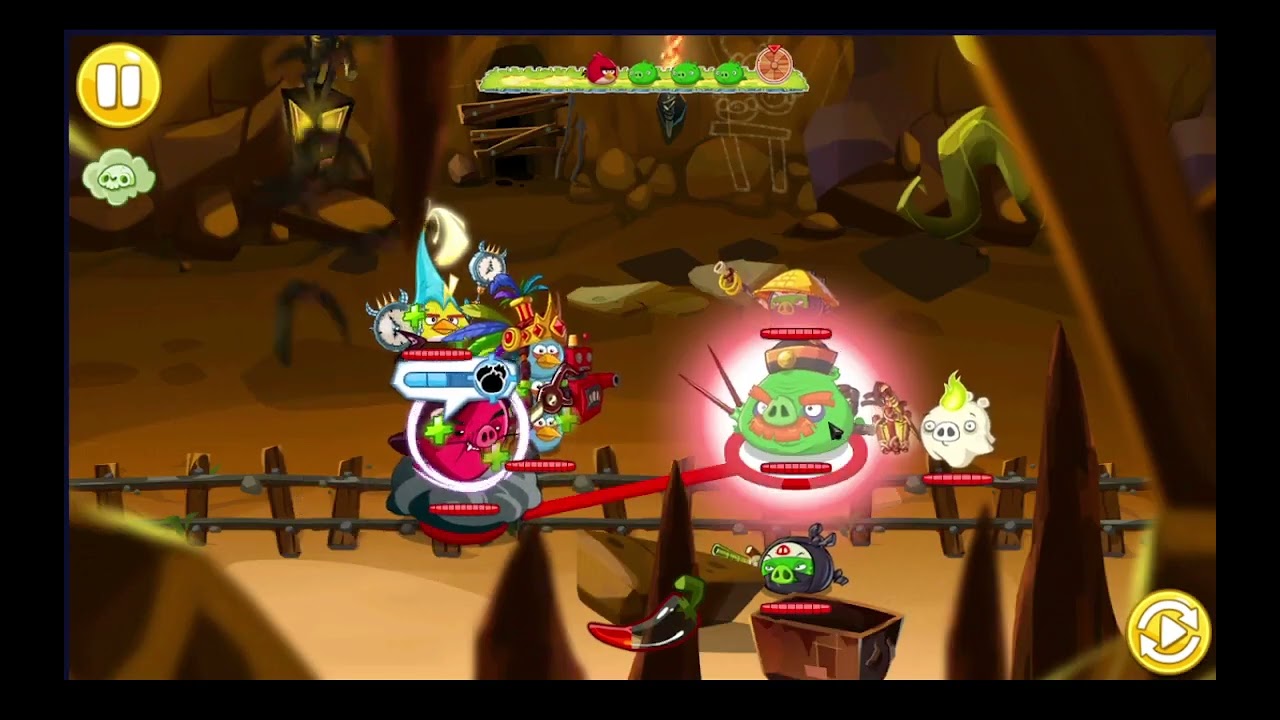 Angry Birds Epic Playing As Demonic Wizpig - YouTube