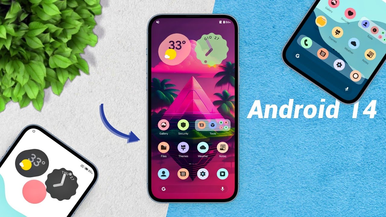 Install Android 14 Look & Feel on Redmi Phone - Stock Android Theme ...