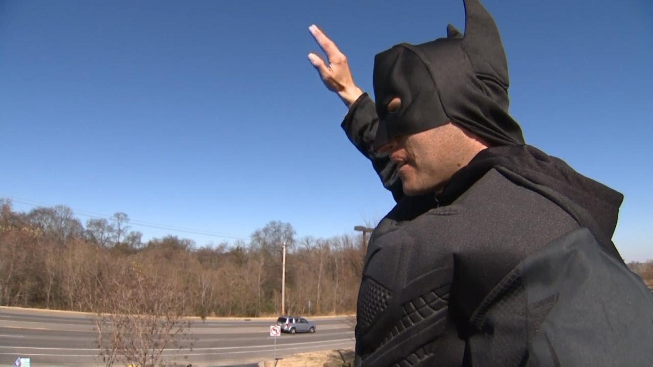 Scarred Child Abuse Survivor Dresses as Batman to Raise Money for ...