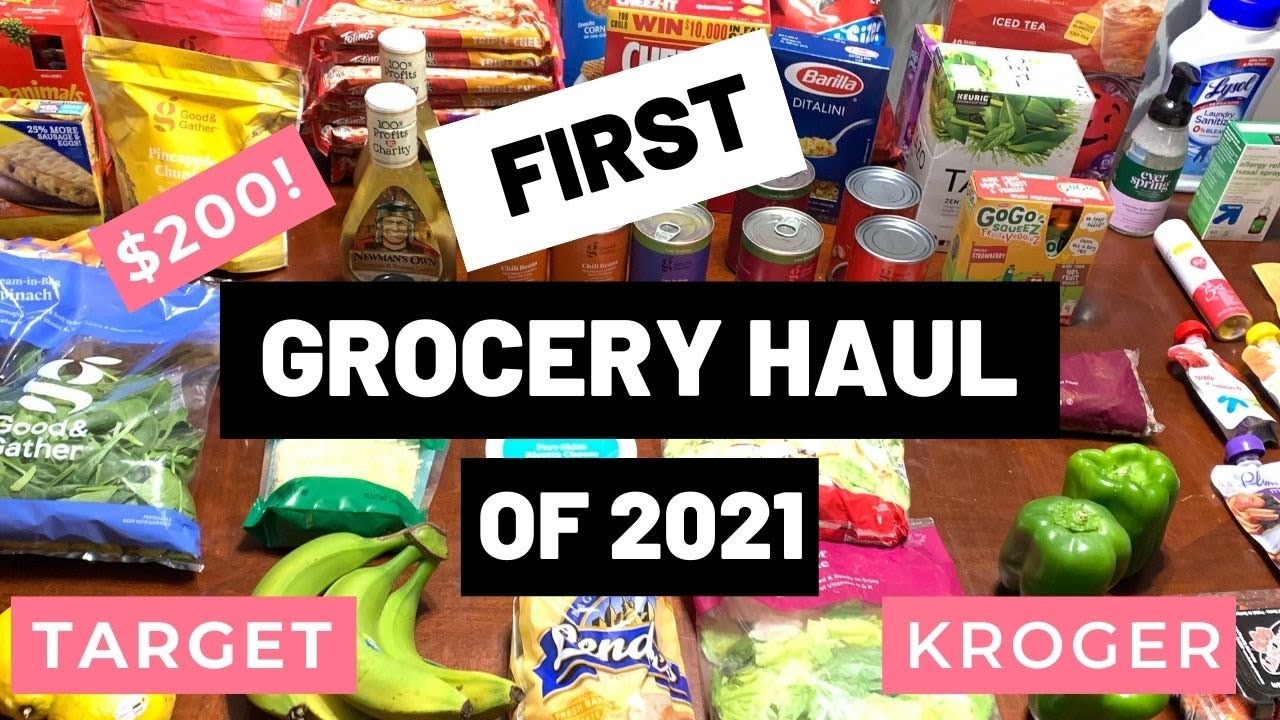 🛒 FIRST GROCERY HAUL OF 2021! | WEEKLY GROCERY HAUL FOR OUR FAMILY OF 4 ...