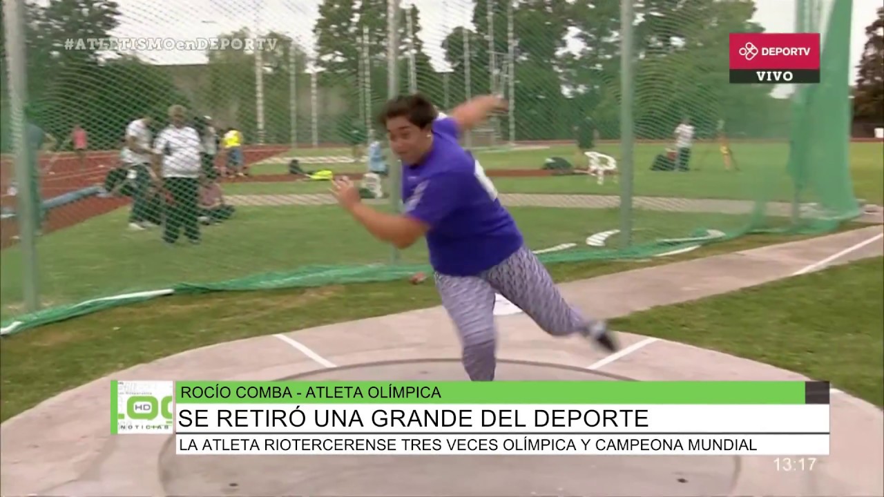Se retiró una grande del deporte: Rocío Comba - YouTube