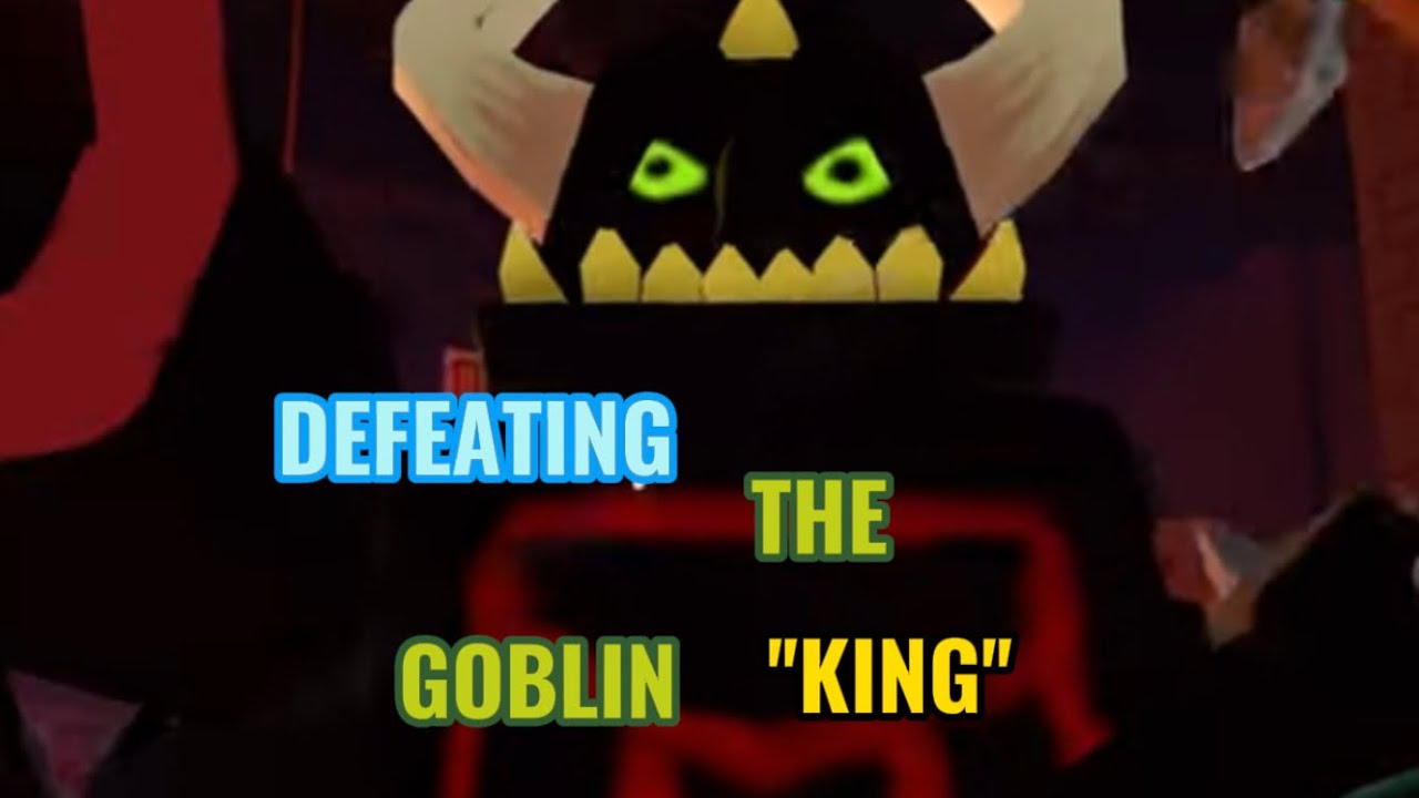Defeating the Goblin King boss in Rec Room - YouTube