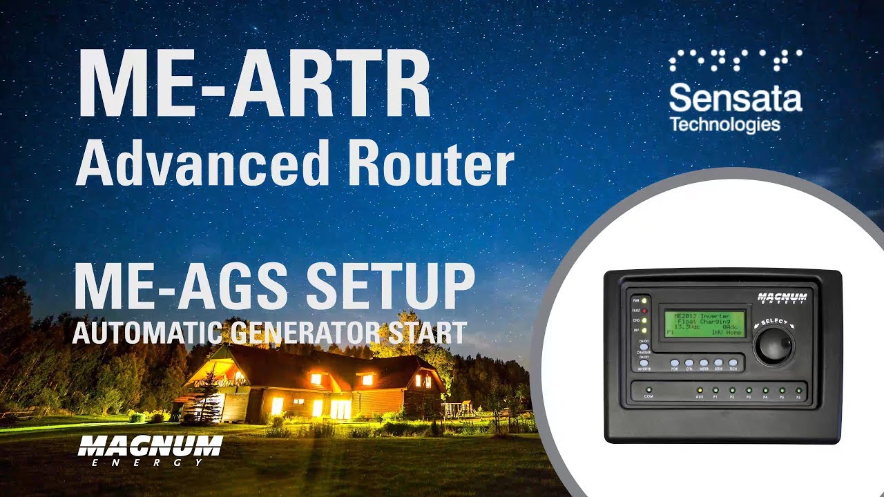 Setup Your ME-AGS with Your ME-ARTR Advanced Router - YouTube
