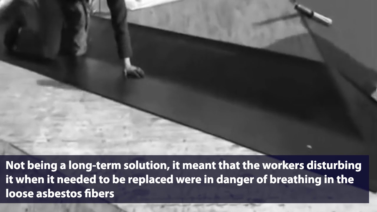 Asbestos Tar Paper | elglaw.com - YouTube
