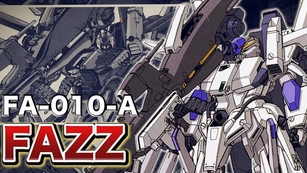 【大人の事情で別物になったガンダム】FAZZとは【ガンダムセンチネル解説】 - YouTube