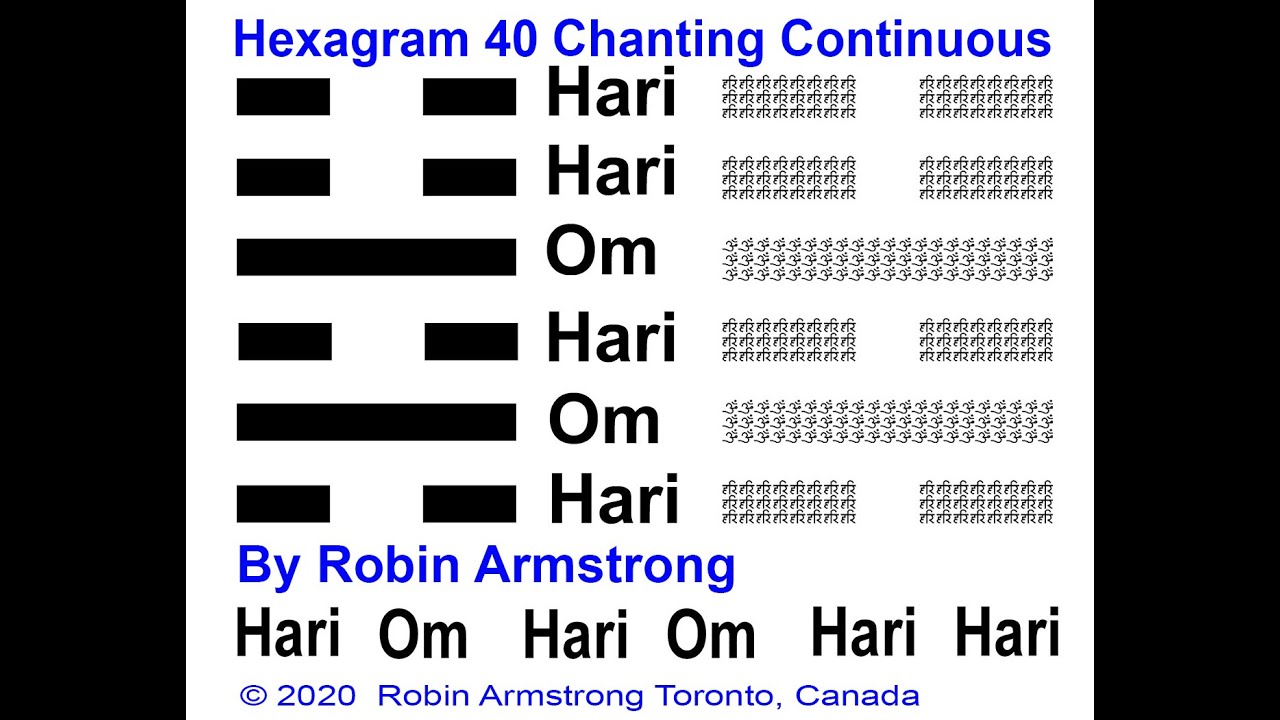 Hexagram 40 Chanting Continuous - YouTube
