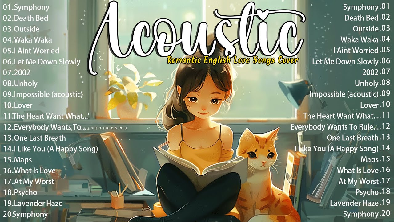 Top Viral Acoustic Love Songs Right Now 🦋 Chill English Acoustic Songs ...