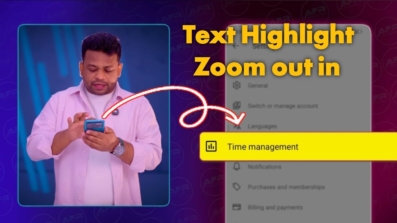Text Highlight & Zoom in Zoom out || Text animation করুন alight motion ...
