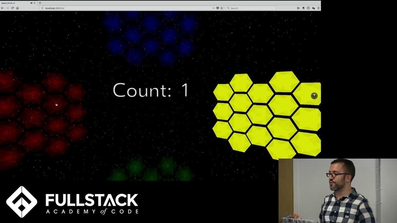 Stackathon Presentation: Space Simon VR 2019 - YouTube