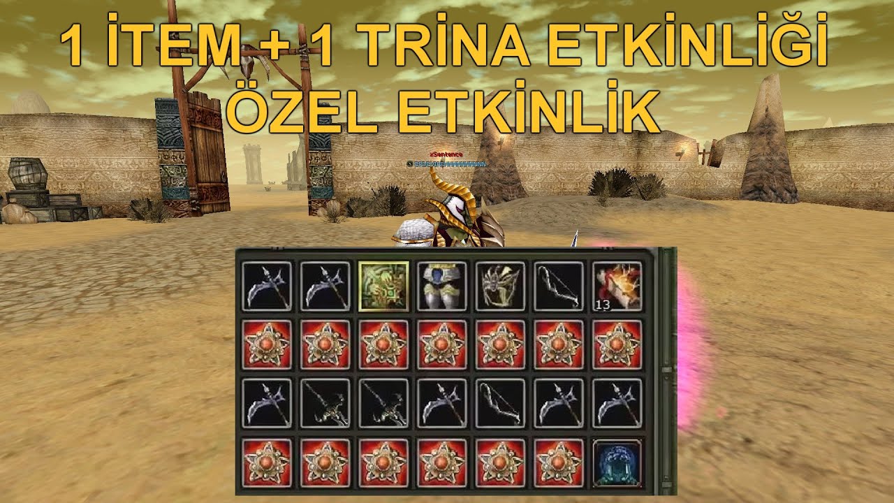 Özel Etkinlik! | Bir İtem + Bir Trina! (KNİGHT ONLİNE) - YouTube