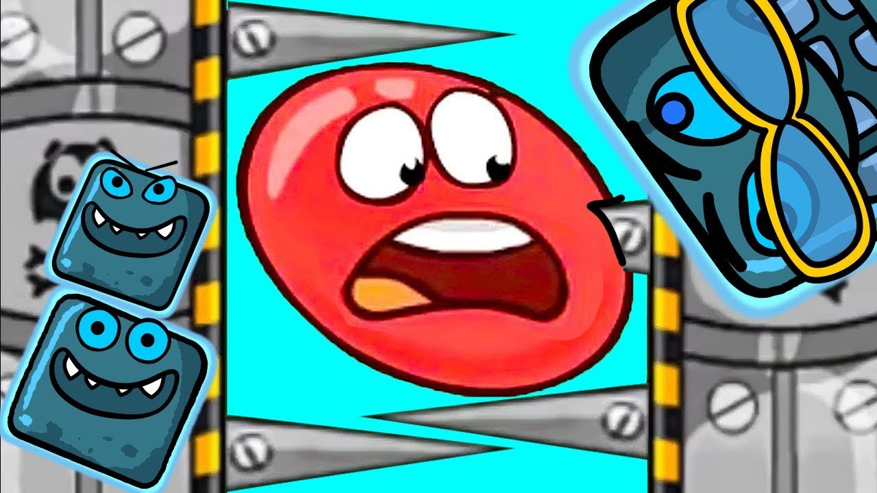 RED BALL 4: INTO THE CAVES - new ANIMATIONS ! New Update ! Cartoon ...
