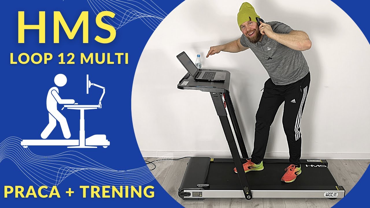 JAK SIĘ PRACUJE PRZY BIURKU W BIEŻNI HMS LOOP 12 MULTI ? - YouTube
