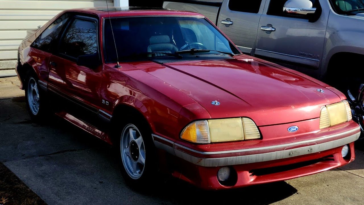 I Bought A 1990 Foxbody Mustang GT 5.0 Manual For Cheap!!! - YouTube