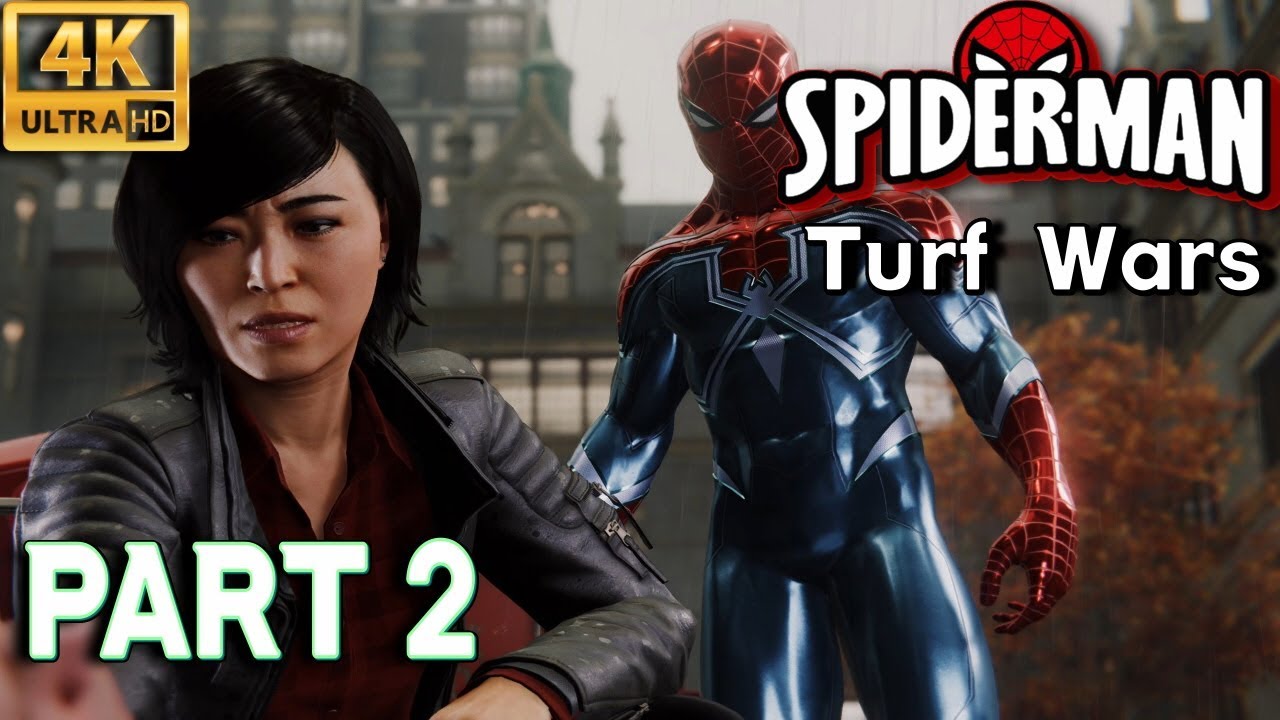 마블 스파이더맨 DLC 2 Turf Wars PART 2 | 4K PSP PRO - YouTube