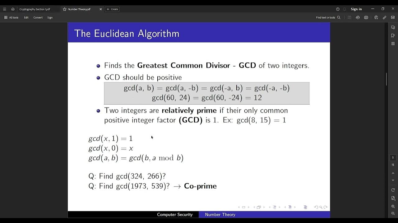 Cryptography Tutorial 1 - YouTube