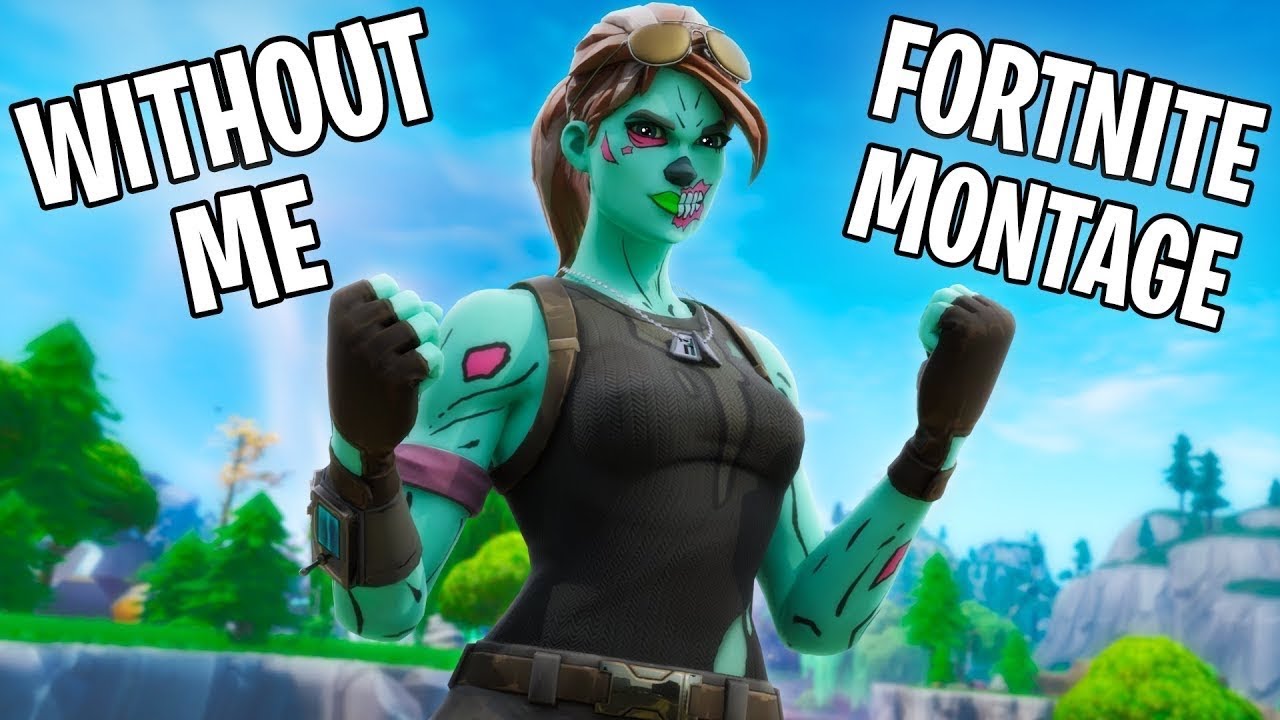 Fortnite Montage Without Me Juice Wrld And Halsey Youtube