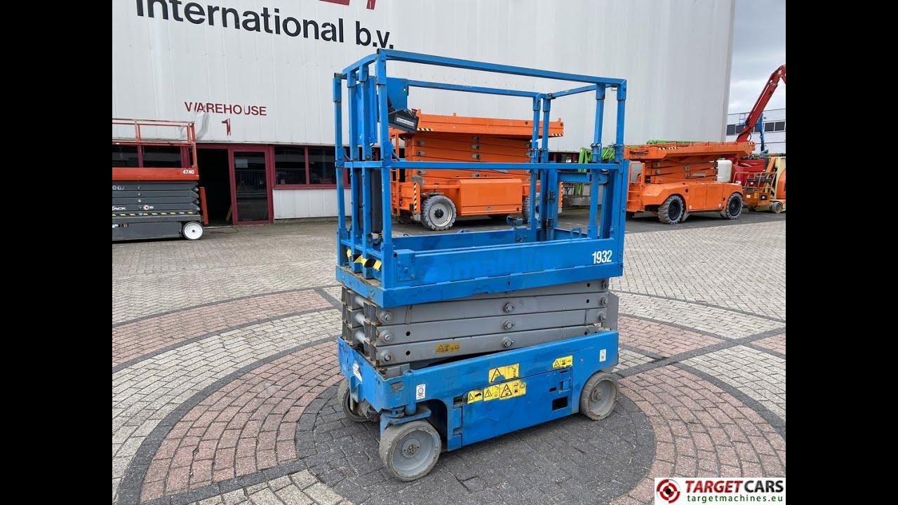 782209 GENIE GS-1932 ELECTRIC GS1932 SCISSOR WORK LIFT 06-14 779CM ...