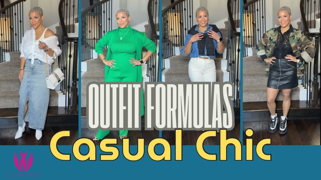 Effortless Casual Looks in 10 Stylish Outfit Formulas for Busy Women ...